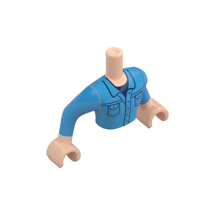 LEGO Jonathan with Denim Shirt and Friends Torso (Male) (38558 / 92815 ...