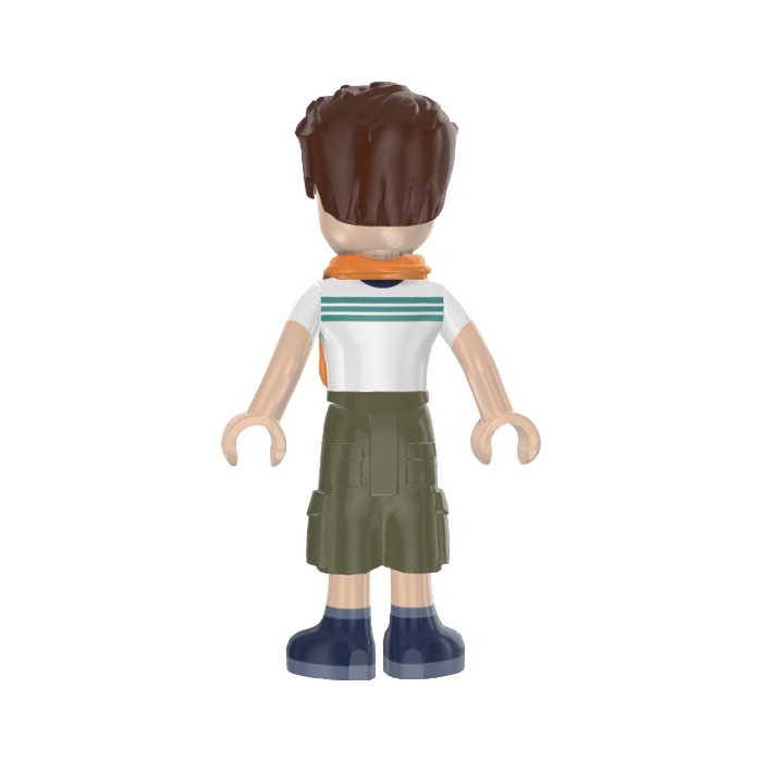 LEGO Jonathan with White T-Shirt and Life Jacket Minifigure | Brick Owl