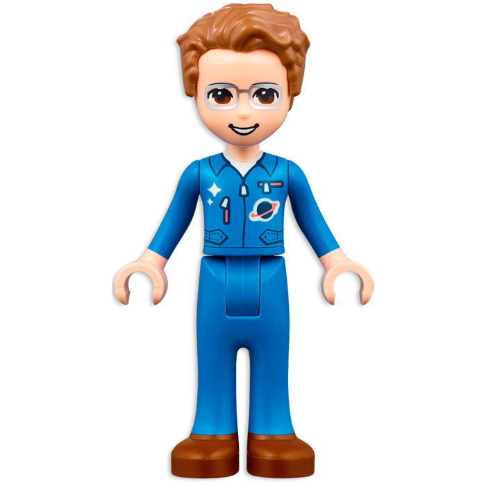 LEGO Julian with Blue Space Uniform Minifigure | Brick Owl
