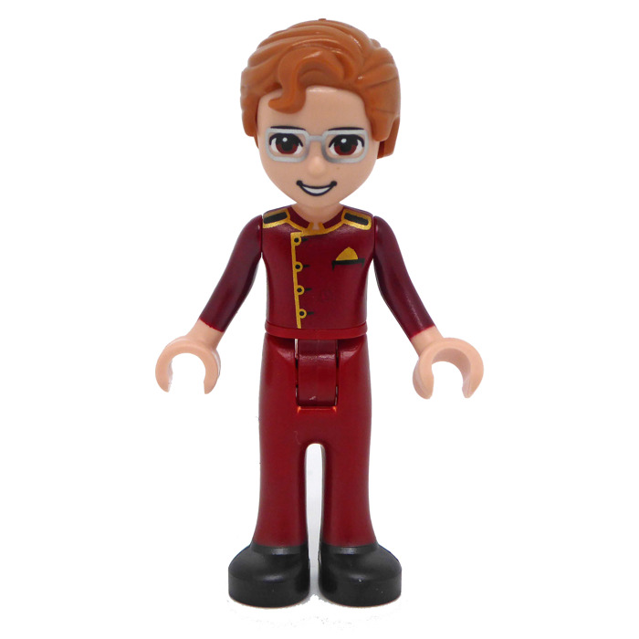 LEGO Julian with Dark Red Usher Uniform Minifigure | Brick Owl - LEGO ...