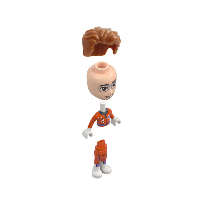LEGO Julian with Reddish Orange Spacesuit Minifigure | Brick Owl