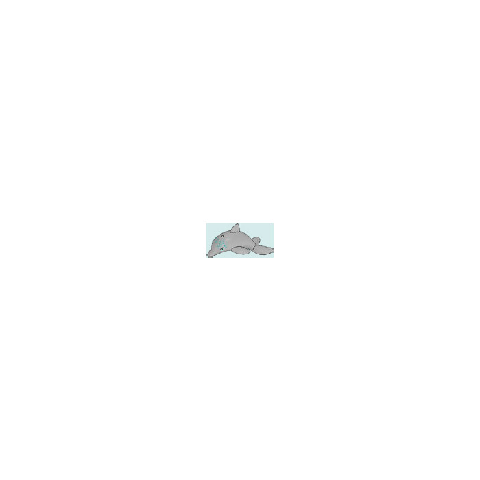 LEGO Jumping Dolphin with Bottom Axle Holder with Aqua Dots (13392 / ...