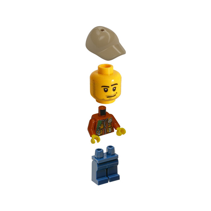 LEGO Jungle Exploration Man Minifigure | Brick Owl - LEGO Marketplace