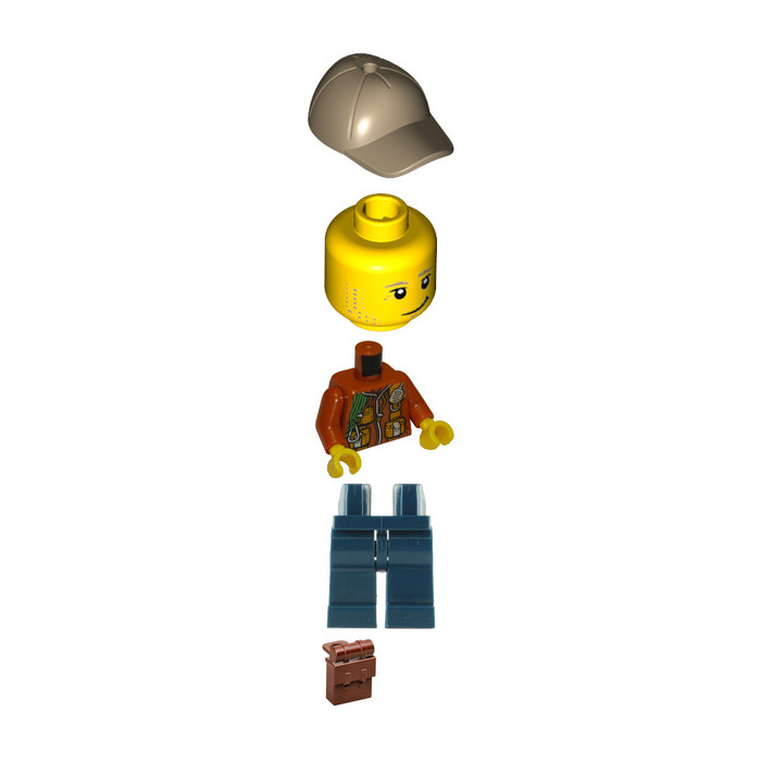 LEGO Jungle Explorer Minifigure | Brick Owl - LEGO Marketplace