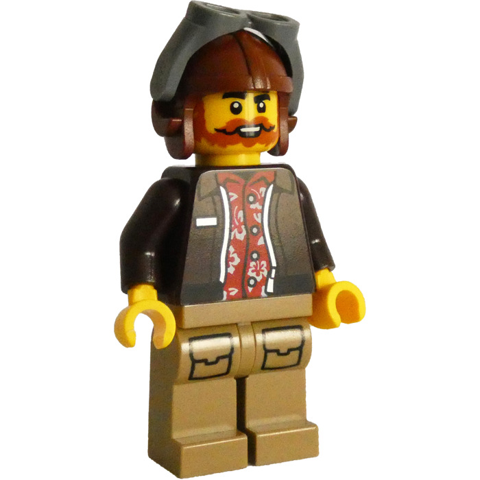 LEGO Jungle Explorer Pilot Minifigure | Brick Owl - LEGO Marketplace