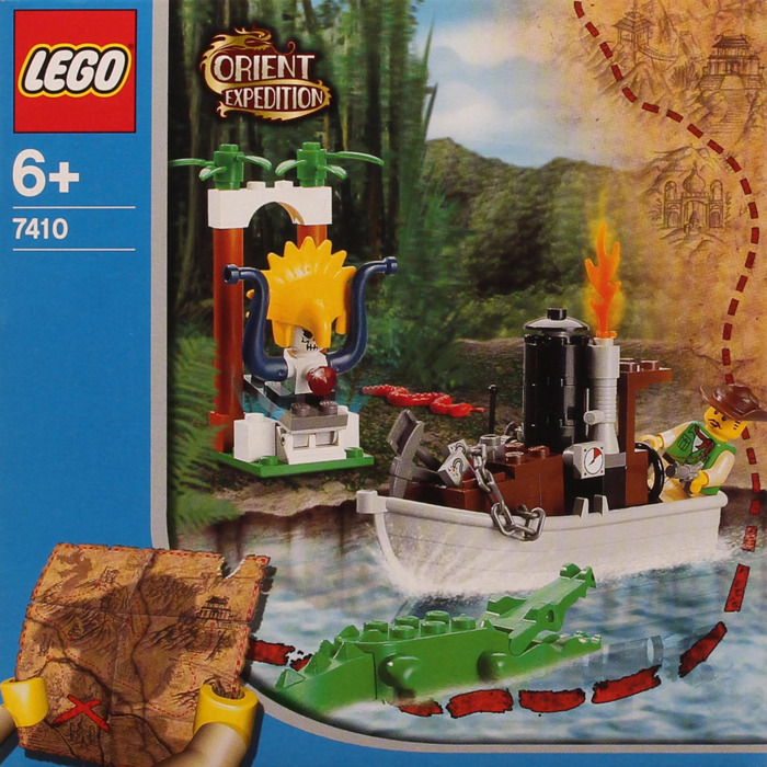 LEGO Jungle River Set 7410 Packaging Set | Brick Owl - LEGO Marketplace