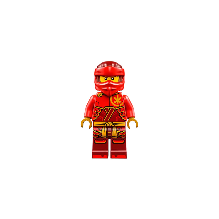 LEGO Kai - Dragons Rising with Armor Plates with Red and Dark Red Wrap ...
