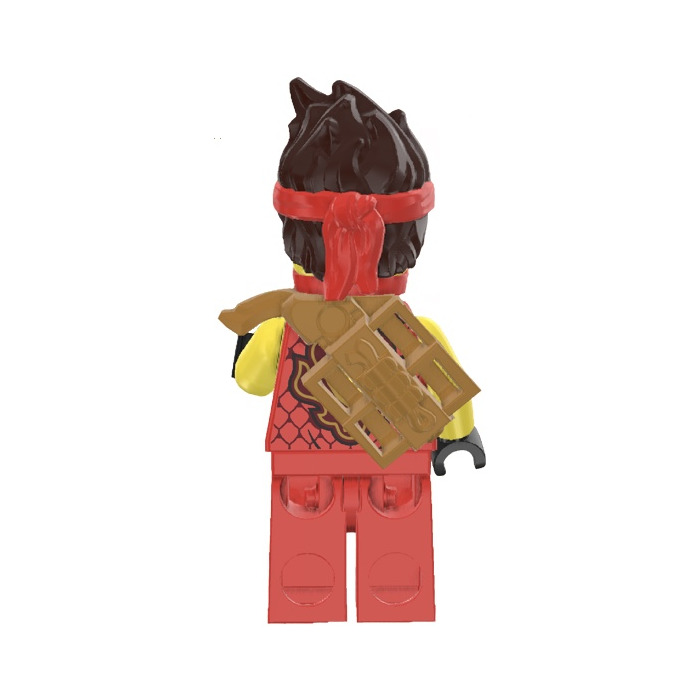 LEGO Kai - Dragons Rising with Tournament Armor and Scabbard Minifigure ...