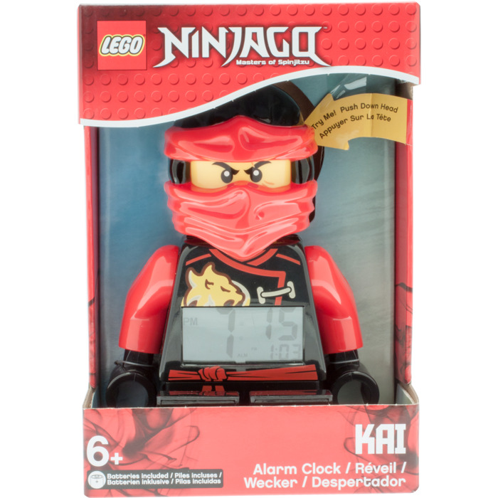 LEGO Kai Minifigure Alarm Clock (5005121) | Brick Owl - LEGO Marketplace