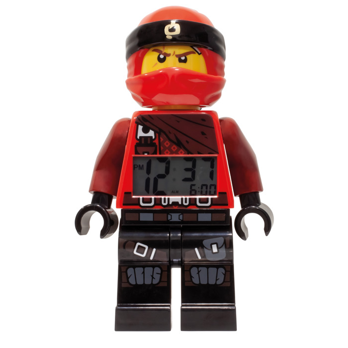 LEGO Kai Minifigure Alarm Clock (5005690) | Brick Owl - LEGO Marketplace
