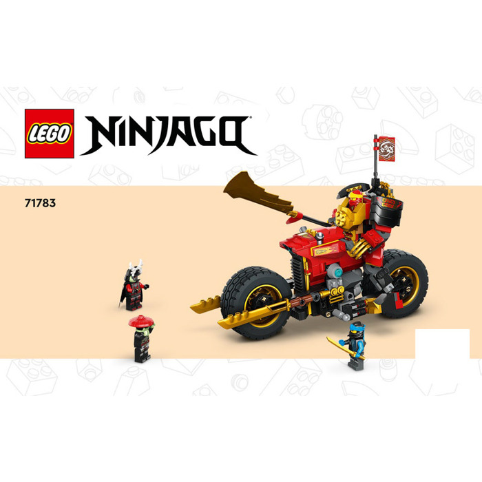 LEGO Kai's Mech Rider EVO Set 71783 Instructions | Brick Owl - LEGO ...