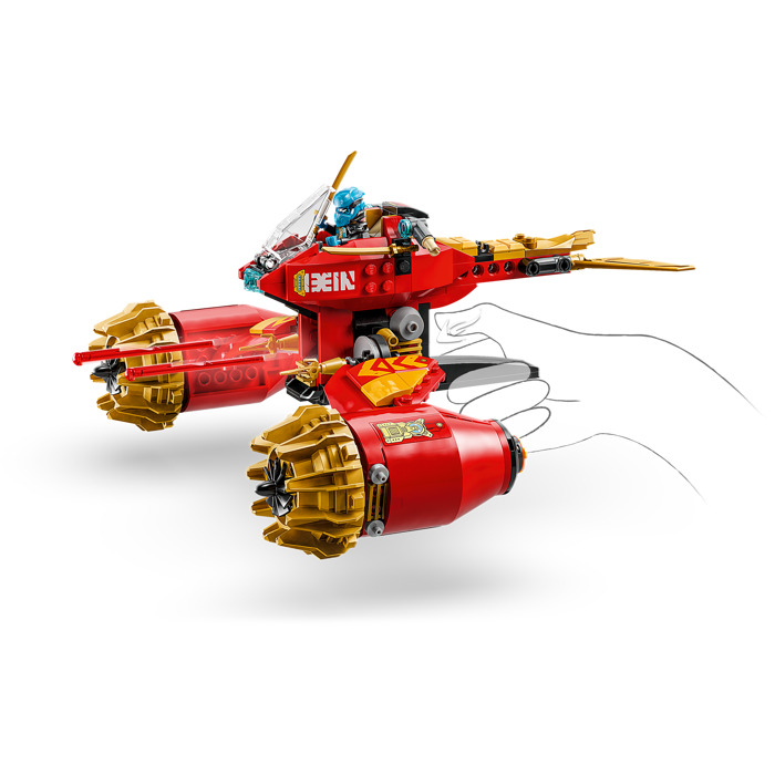 LEGO Kai's Mech Storm Rider Set 71830 | Brick Owl - LEGO Marketplace