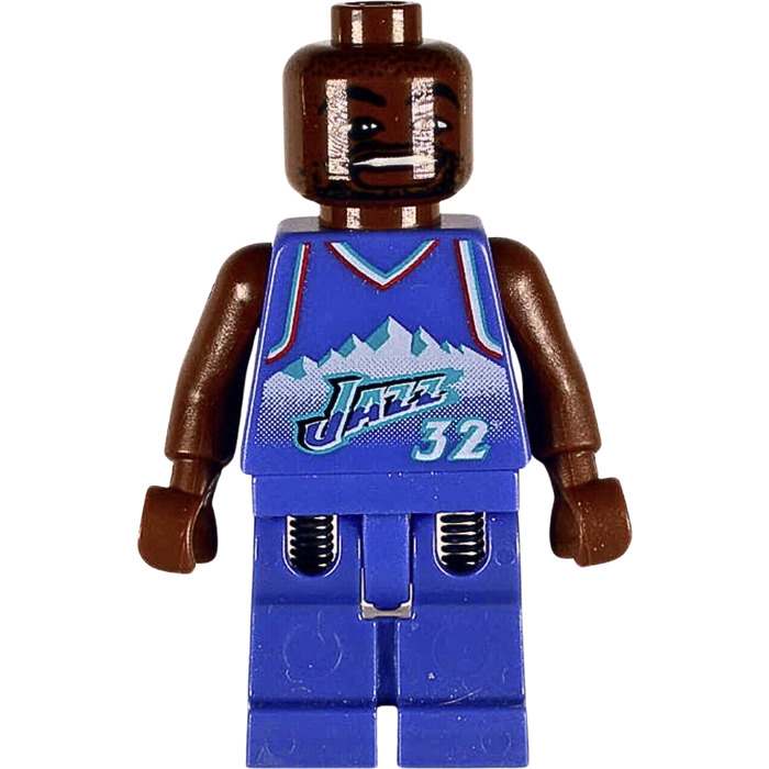 LEGO Karl Malone, Utah Jazz #32 Minifigure | Brick Owl - LEGO Marketplace