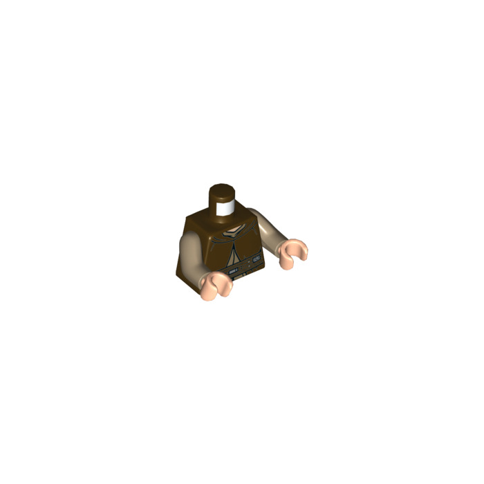 LEGO Ki-Adi Mundi with Printed Legs and Flesh Eye Shadow Minifig Torso ...