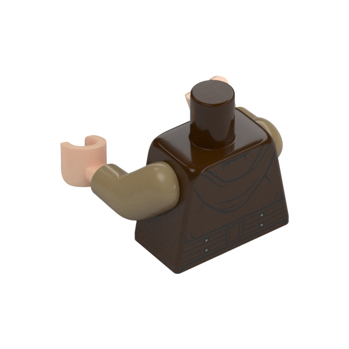 LEGO Ki-Adi-Mundi with Printed Legs and Straight Belt Minifig Torso ...