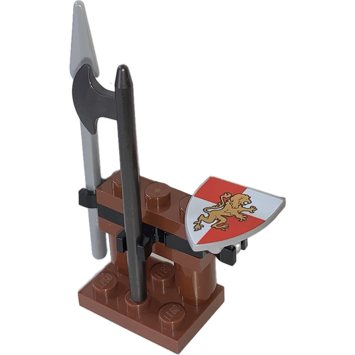 LEGO Kingdoms Advent Calendar Set 7952-1 Subset Day 3 - Weapons Rack ...