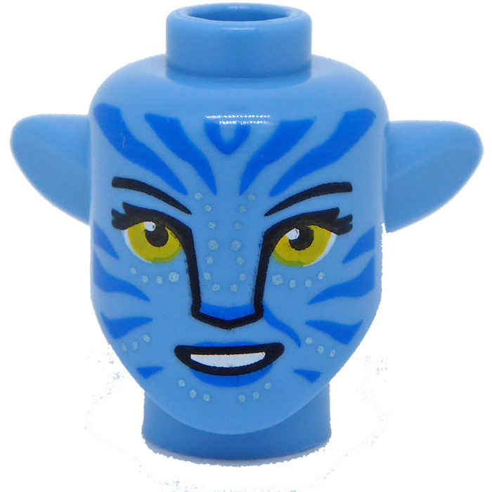 LEGO Kiri Na'vi Minifigure Head with Ears (101733) | Brick Owl - LEGO ...