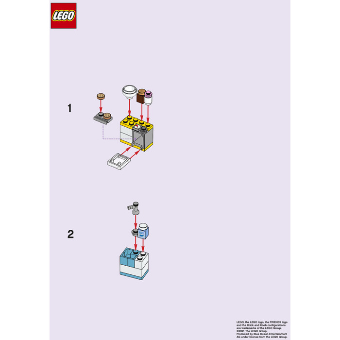LEGO Kitchen with oven Set 561409 Instructions | Brick Owl - LEGO ...