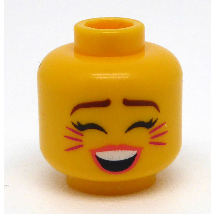 LEGO Kitty Pop Minifigure Head (3626 / 50330) | Brick Owl - LEGO ...