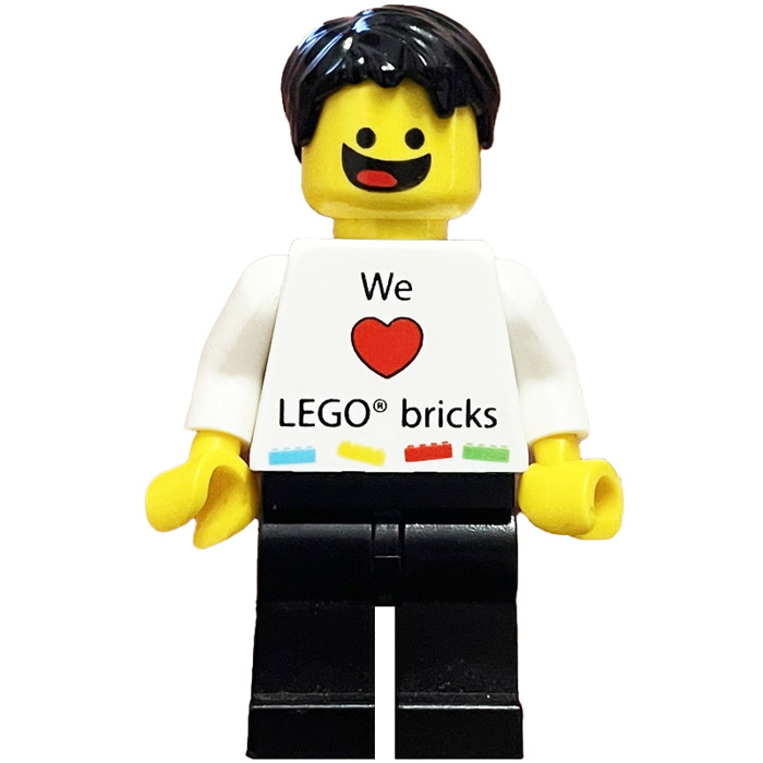 LEGO Kladno Boy We Heart LEGO bricks Minifigure | Brick Owl
