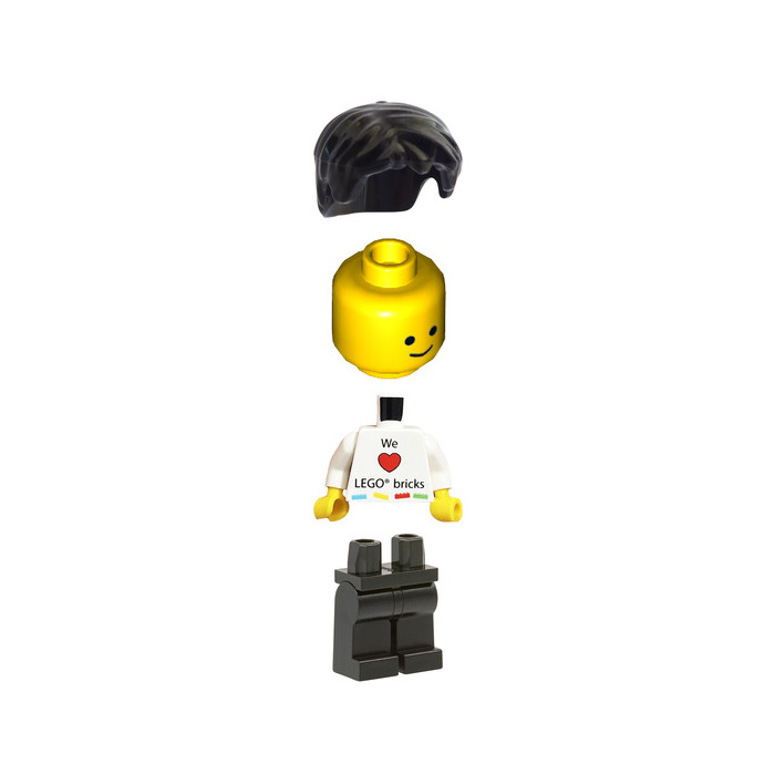 LEGO Kladno Boy We Heart LEGO bricks Minifigure | Brick Owl