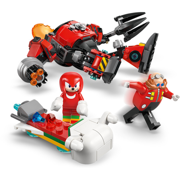 LEGO Knuckles vs. Dr. Eggman Egg Crusher Mech Set 77005 | Brick Owl ...