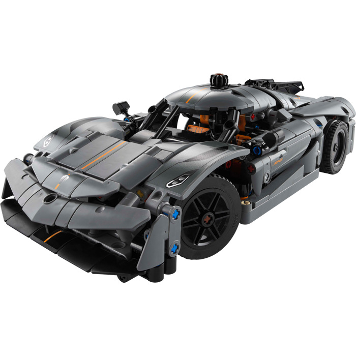 LEGO Koenigsegg Jesko Absolut Grey Hypercar Set 42173 | Brick Owl ...