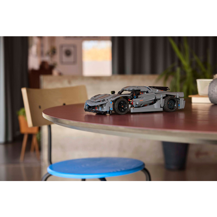 LEGO Koenigsegg Jesko Absolut Grey Hypercar Set 42173 | Brick Owl
