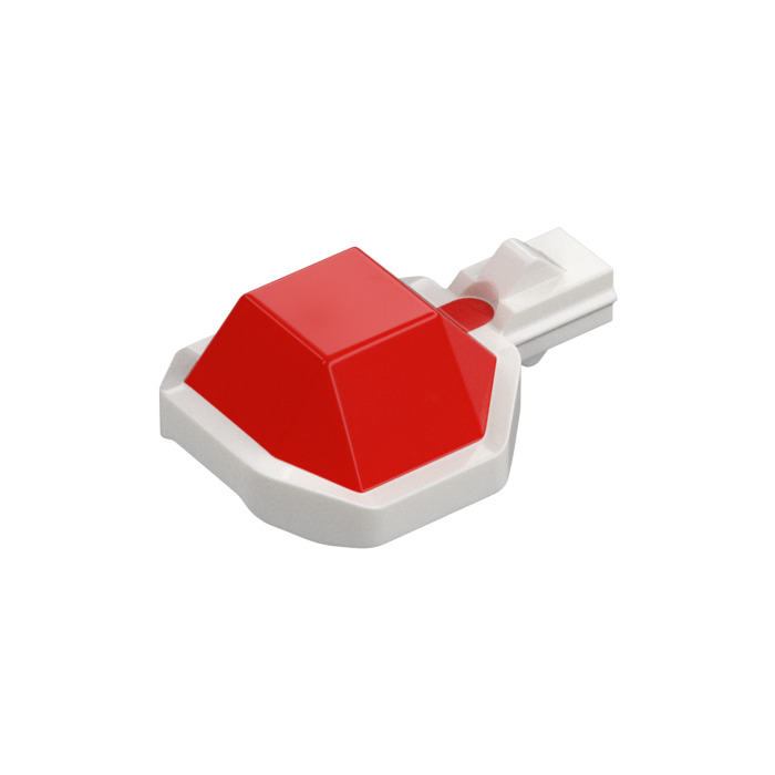 LEGO Koopa Troopa Shell with White Bottom and Lever (5446) | Brick Owl ...