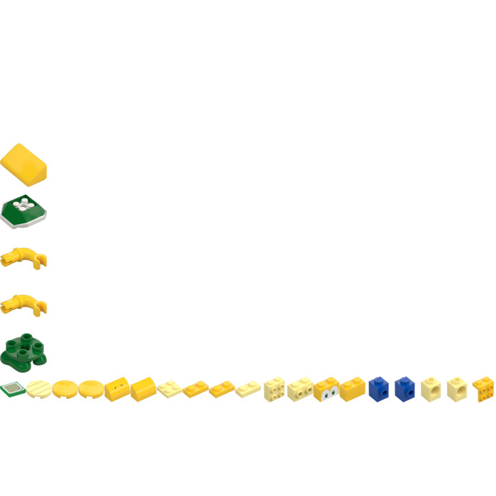 LEGO Koopa Troopa with Scanner Code (Yellow Lines) Minifigure | Brick ...