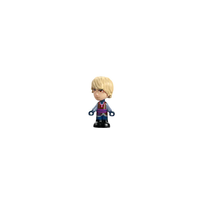 LEGO Kristoff (Micro Doll) with Reddish Brown Shirt and Closed Mouth ...