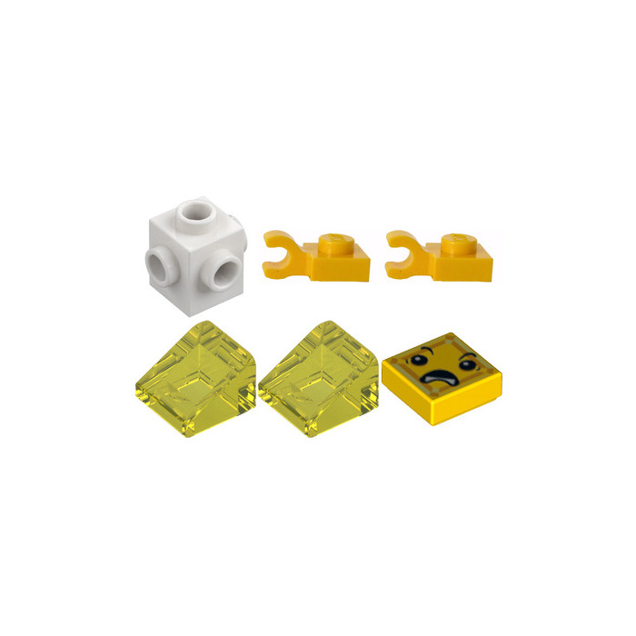 LEGO Kryptomite - Yellow with Small Crystals | Brick Owl - LEGO Marketplace