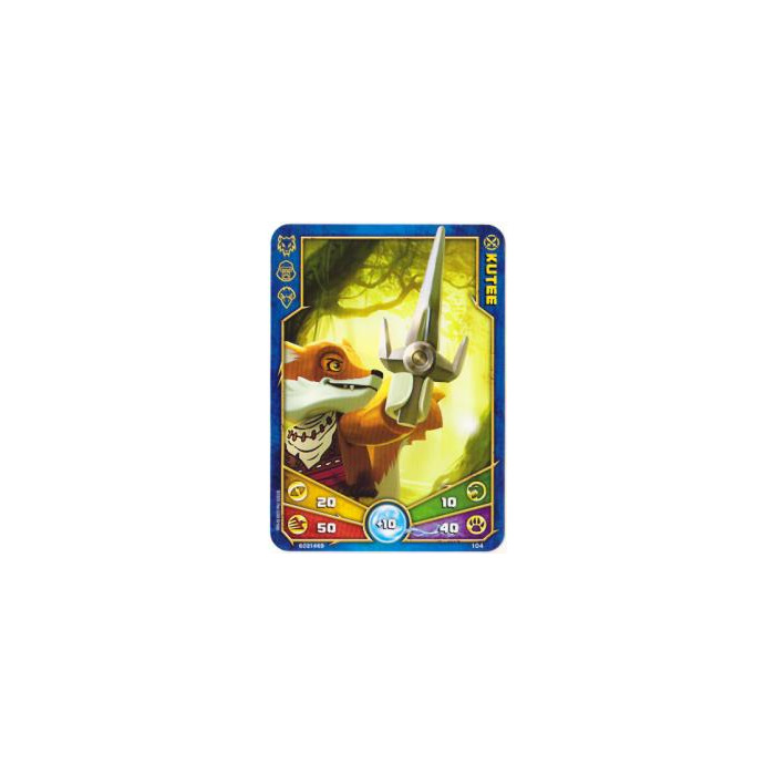 LEGO KUTEE chima card (6021469) | Brick Owl - LEGO Marketplace
