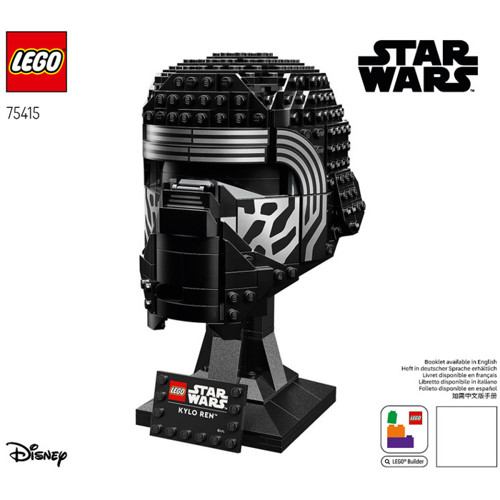 LEGO Kylo Ren Helmet Set 75415 Instructions | Brick Owl - LEGO Marketplace