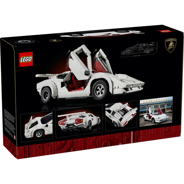 LEGO Lamborghini Countach 5000 Quattrovalvole Set 10337 | Brick Owl ...