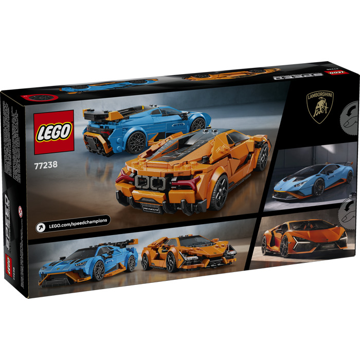 LEGO Lamborghini Revuelto & Lamborghini Huracán STO Set 77238 | Brick ...