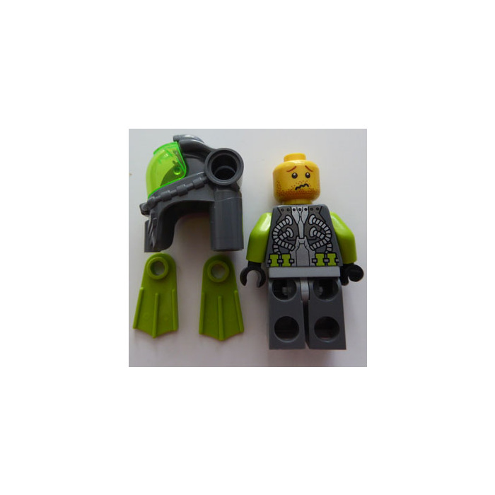 LEGO Lance Spears with Lime Flippers Minifigure | Brick Owl - LEGO ...