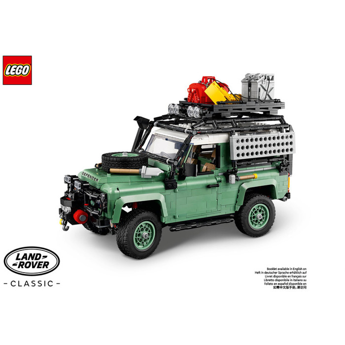 LEGO Land Rover Classic Defender 90 Set 10317 Instructions | Brick Owl ...