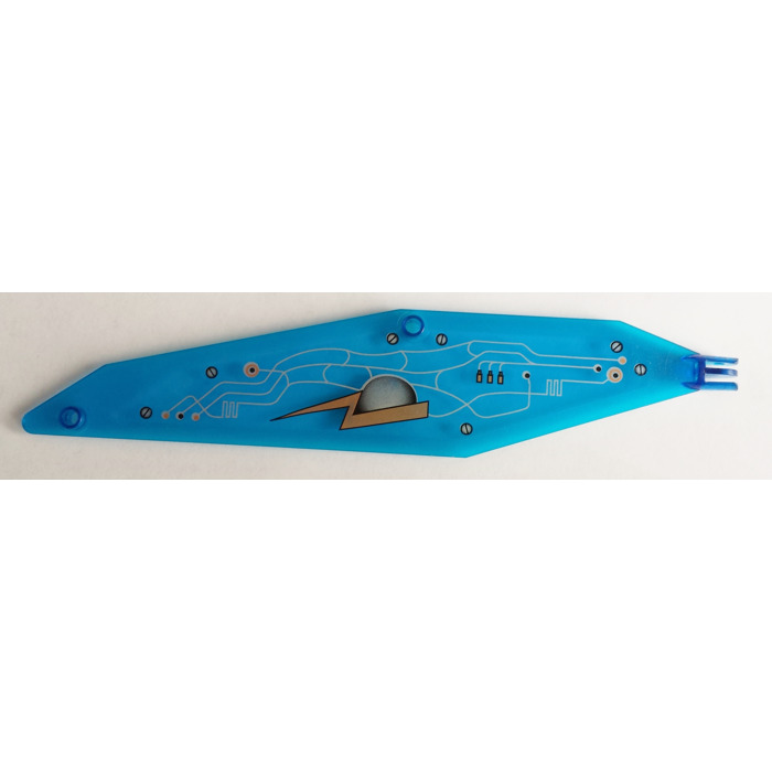 LEGO Large Insectoid Wing with Arm Hinge with Circuitry and Zig-zag ...