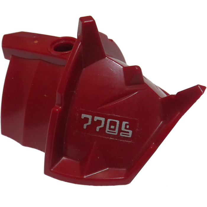 LEGO Large Shoulder Armor with Spikes with '7705' Sticker (54175 ...