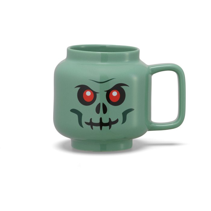 LEGO Large Skeleton Ceramic Mug – Green (5007886) | Brick Owl - LEGO ...