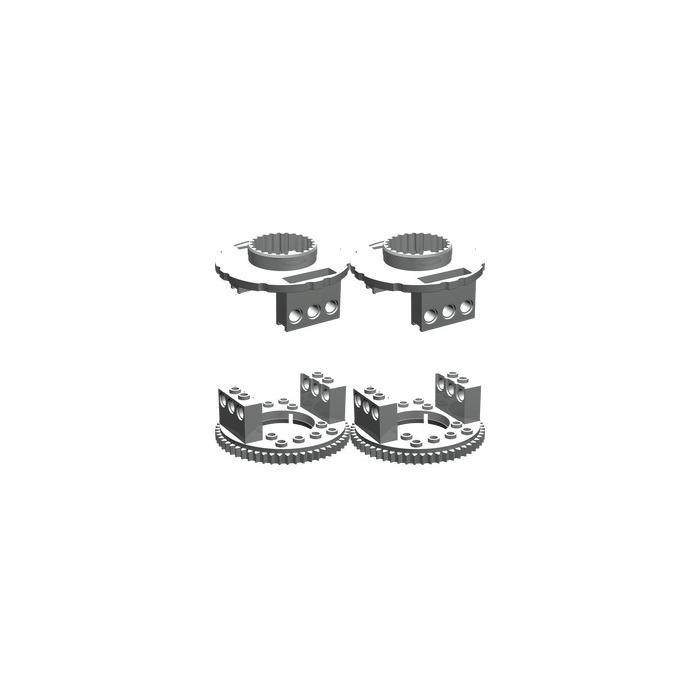 LEGO Large Turntables Set 9876 Inventory | Brick Owl - LEGO Marketplace