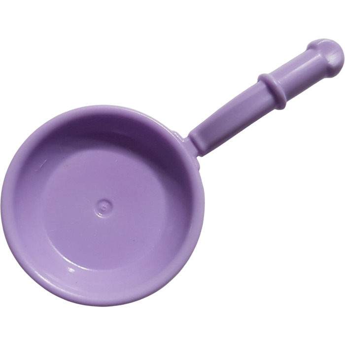 LEGO Lavender Frying Pan with Curved Handle | Brick Owl - LEGO Marketplace