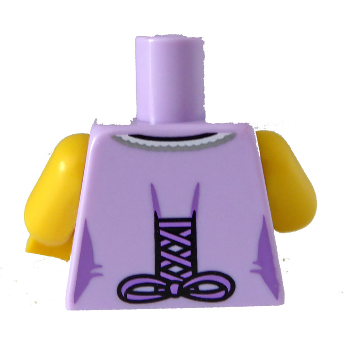 LEGO Lavender Minifig Torso with Lavendel Girdle (973) | Brick Owl ...