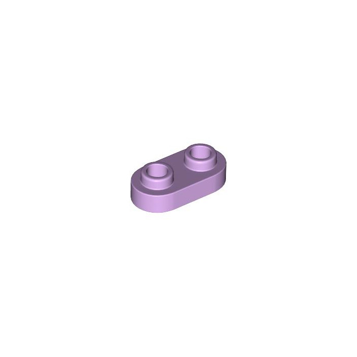 LEGO Lavender Plate 1 x 2 with Rounded Ends (35480) | Brick Owl
