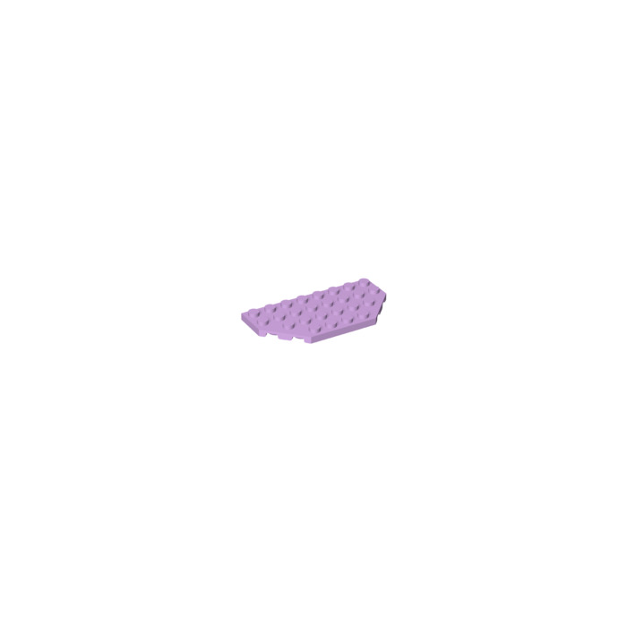 LEGO Lavender Wedge Plate 4 x 8 with Corners (68297) | Brick Owl - LEGO ...