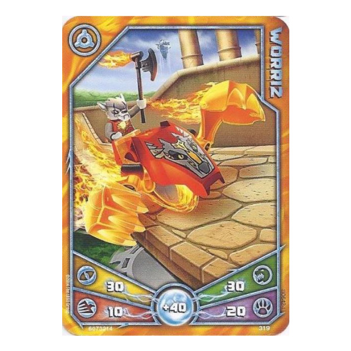 LEGO Legends of Chima Deck 3 Game Card 319 - Worriz | Brick Owl