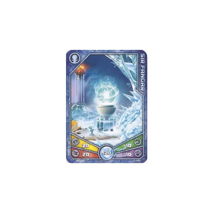 LEGO Legends of Chima Deck 3 Game Card 333 - Sir Fangar | Brick Owl ...