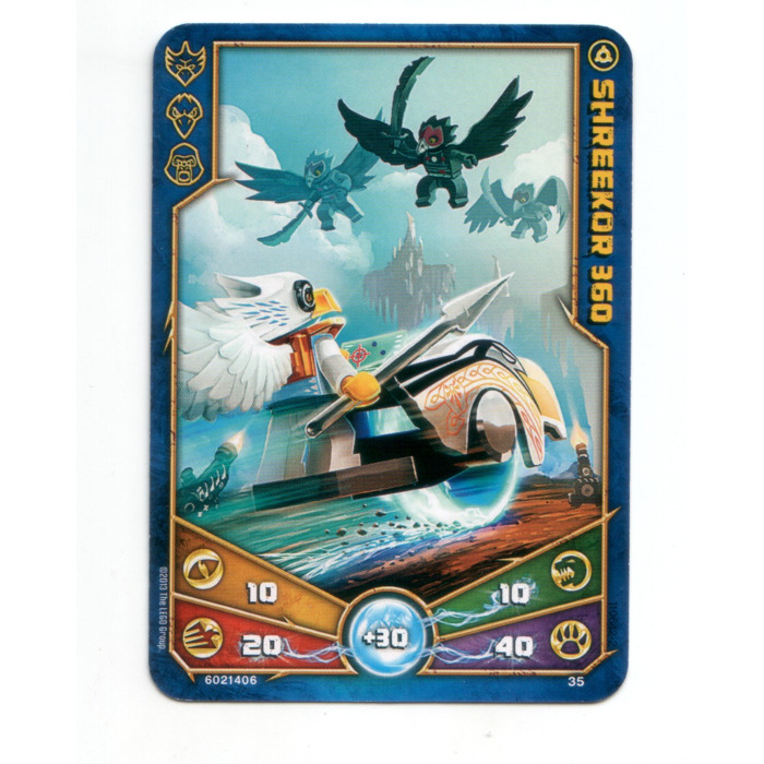 LEGO Legends of Chima Game Card 035 SHREEKOR 360 (12717) | Brick Owl