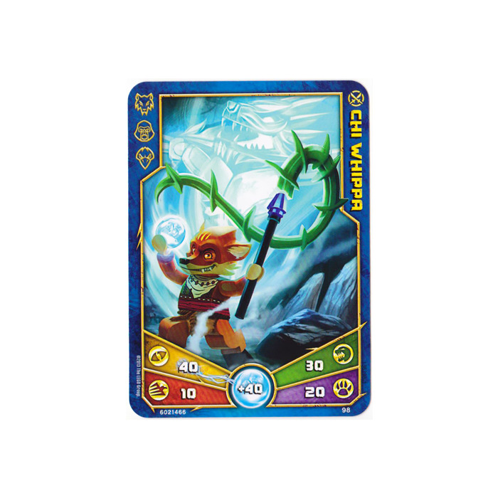 LEGO Legends of Chima Game Card 098 CHI WHIPPA (12717) | Brick Owl ...
